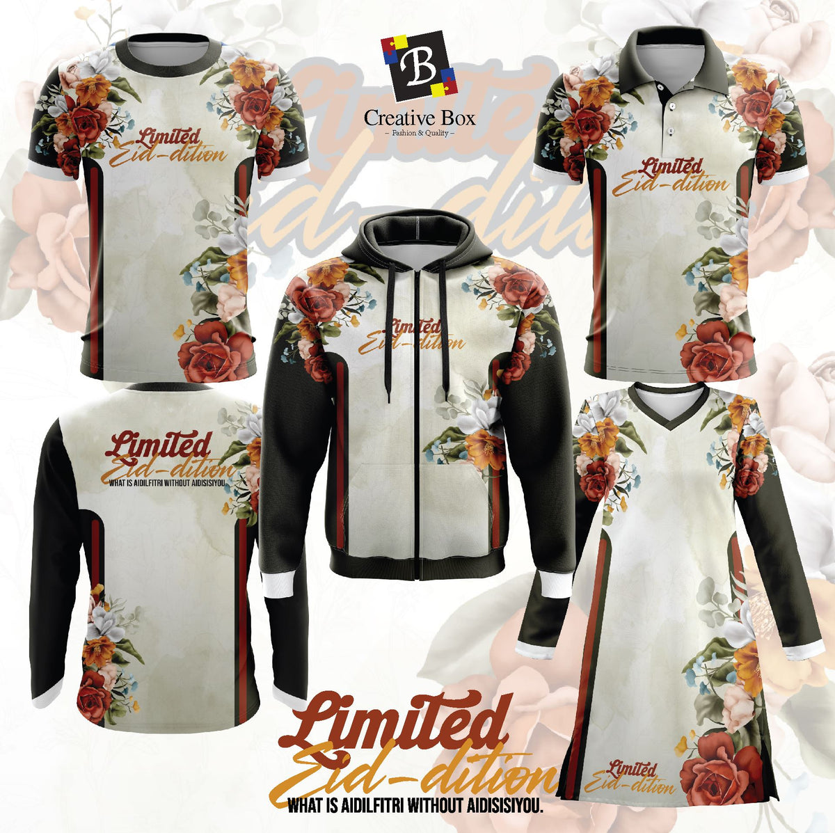 Limited Edition BUNGA RAYA Jersey and Jacket – Creative Box
