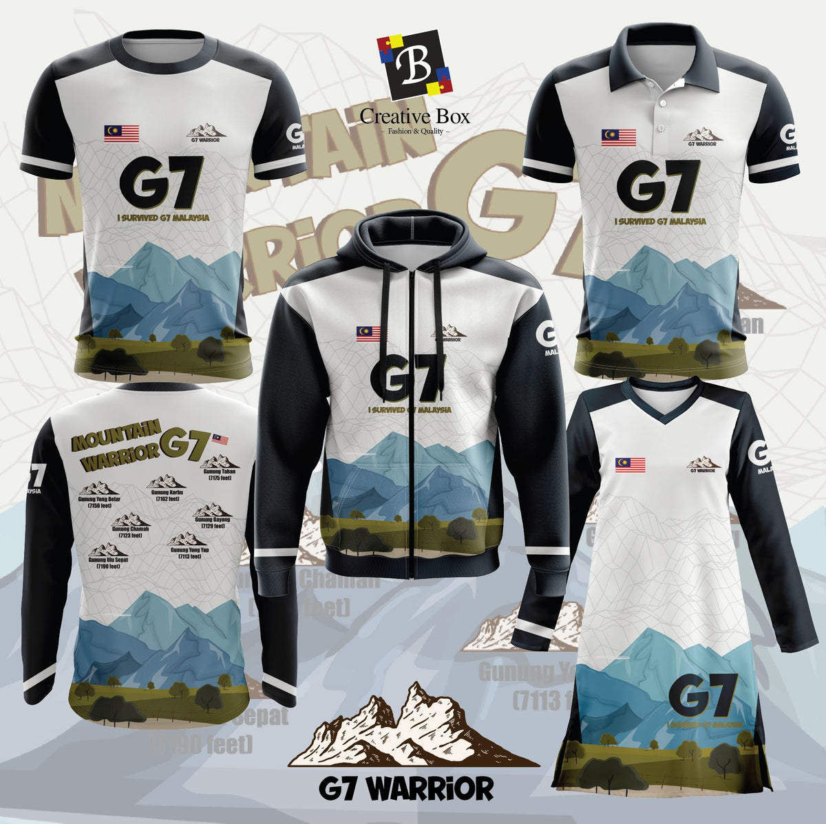 Limited Edition G7 Jacket and Jersey – Creative Box