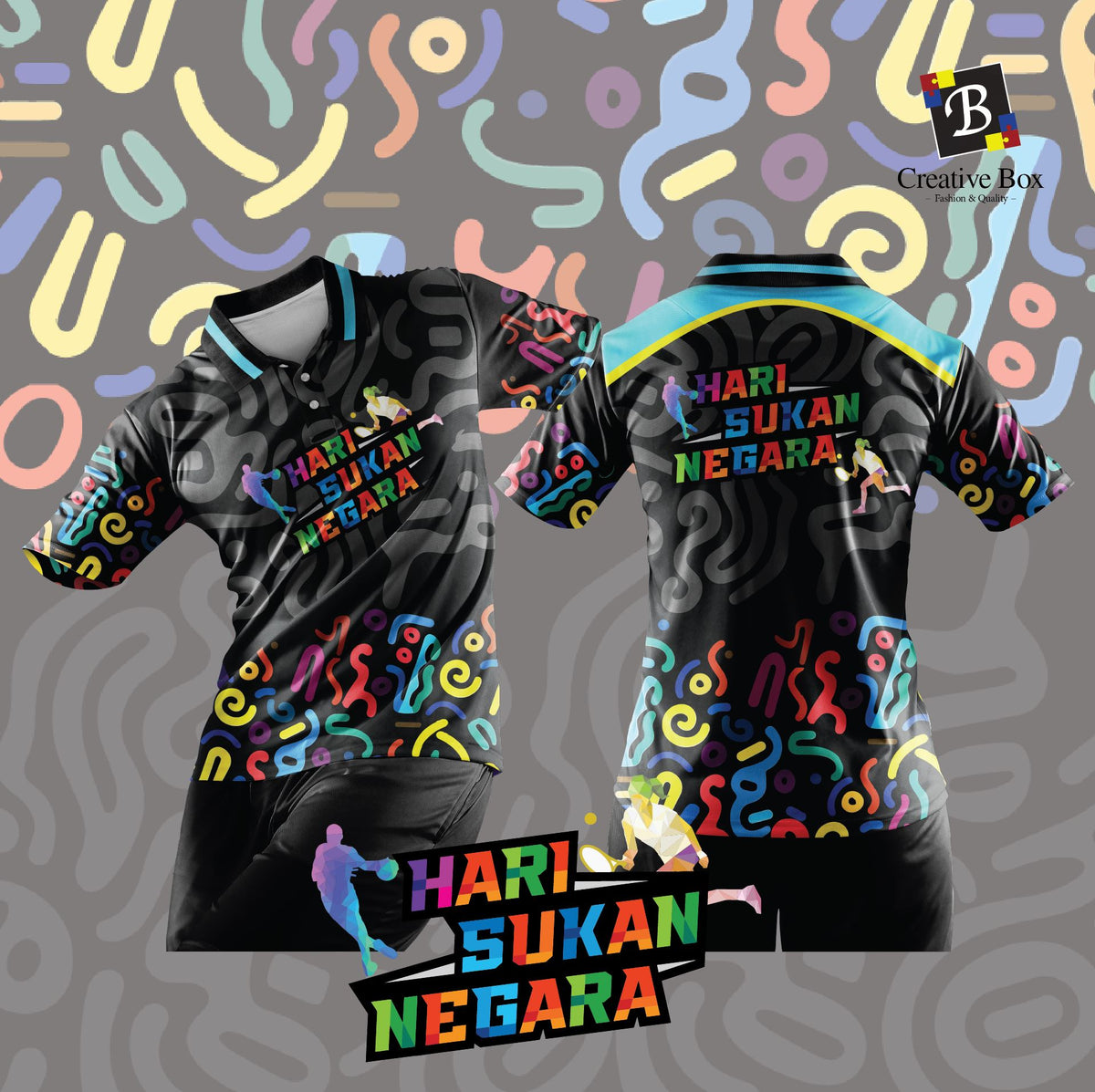 Limited Edition Hari Sukan Negara Jersey and Jacket #07 – Creative Box