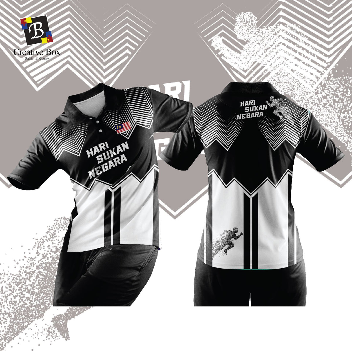 Limited Edition HARI SUKAN NEGARA Jersey and Jacket #11 – Creative Box
