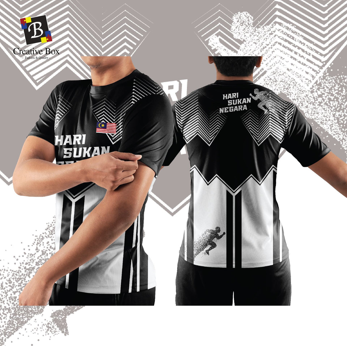 Limited Edition HARI SUKAN NEGARA Jersey and Jacket #11 – Creative Box