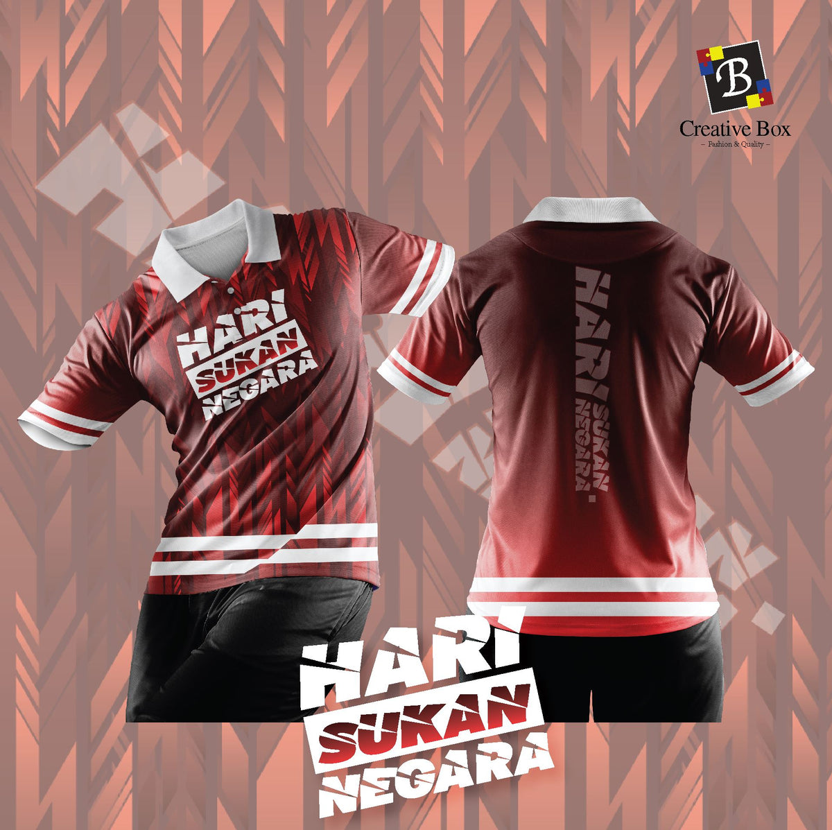 Limited Edition HARI SUKAN NEGARA Jersey and Jacket #16 – Creative Box