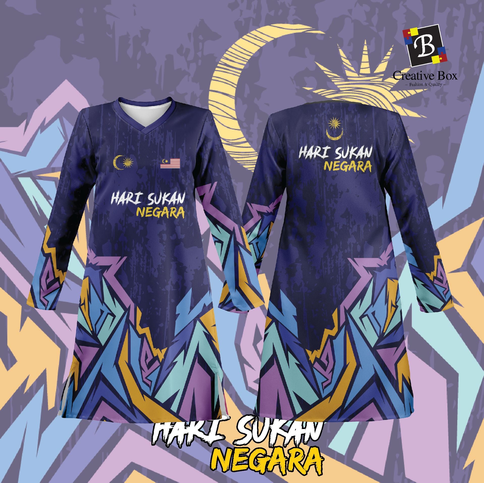 Limited Edition HARI SUKAN NEGARA Jersey and Jacket #20 – Creative Box