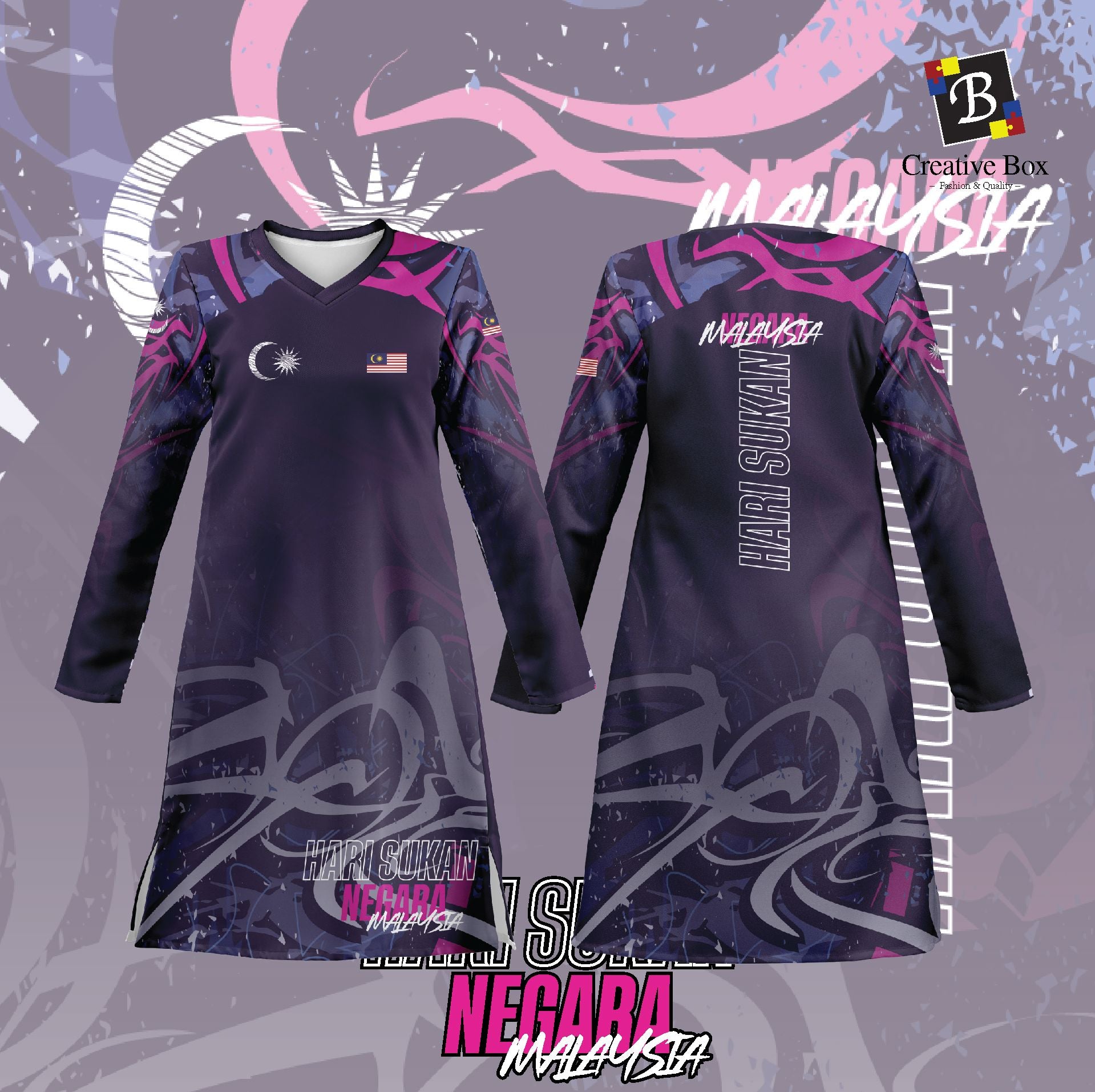 Limited Edition HARI SUKAN NEGARA Jersey and Jacket #23 – Creative Box
