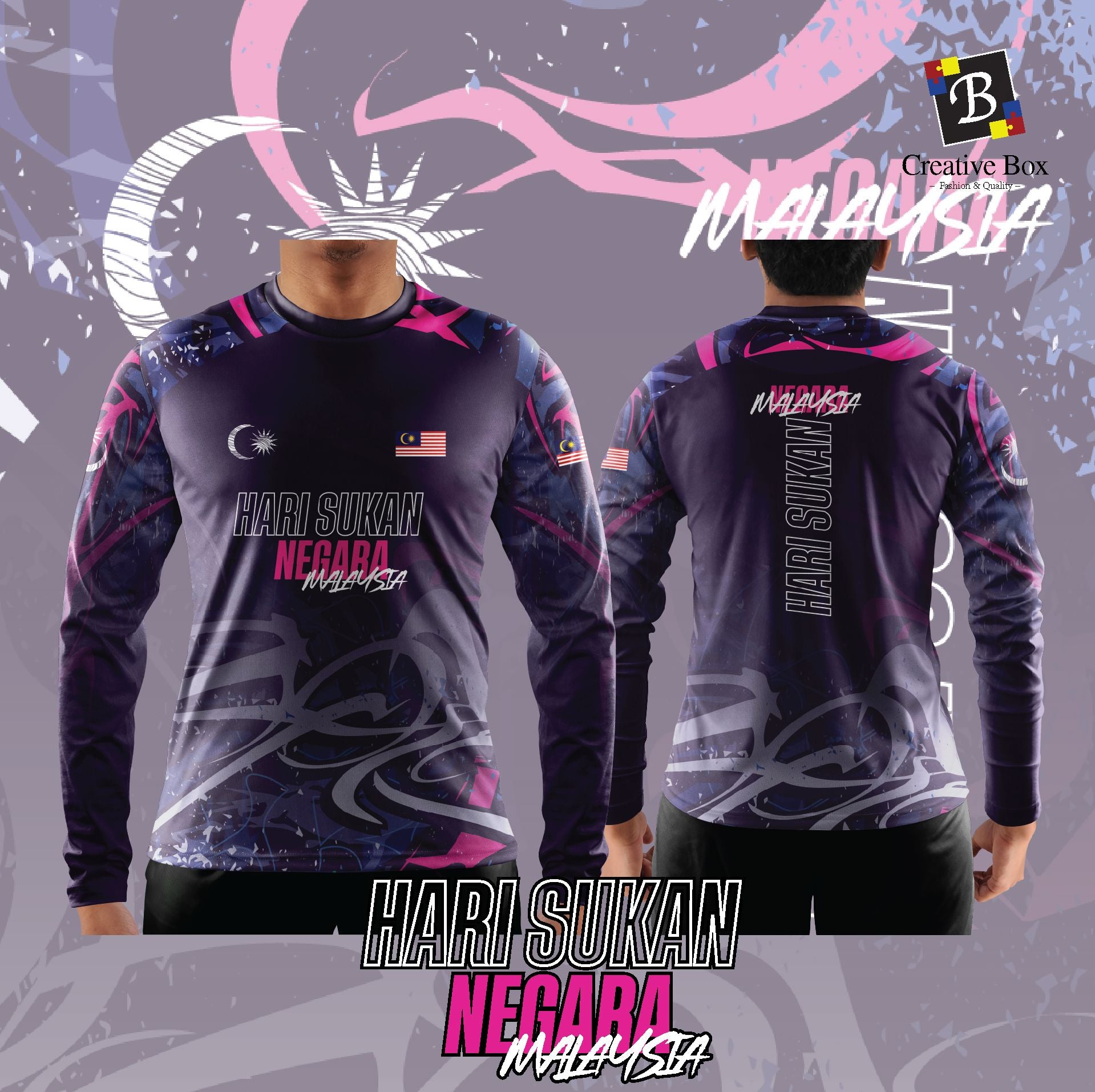 Limited Edition HARI SUKAN NEGARA Jersey and Jacket #23 – Creative Box