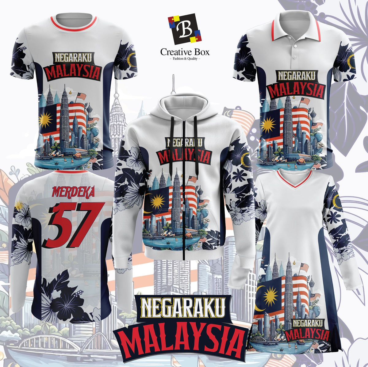 Limited Edition Merdeka Malaysia Jacket and Jersey #07 – Creative Box