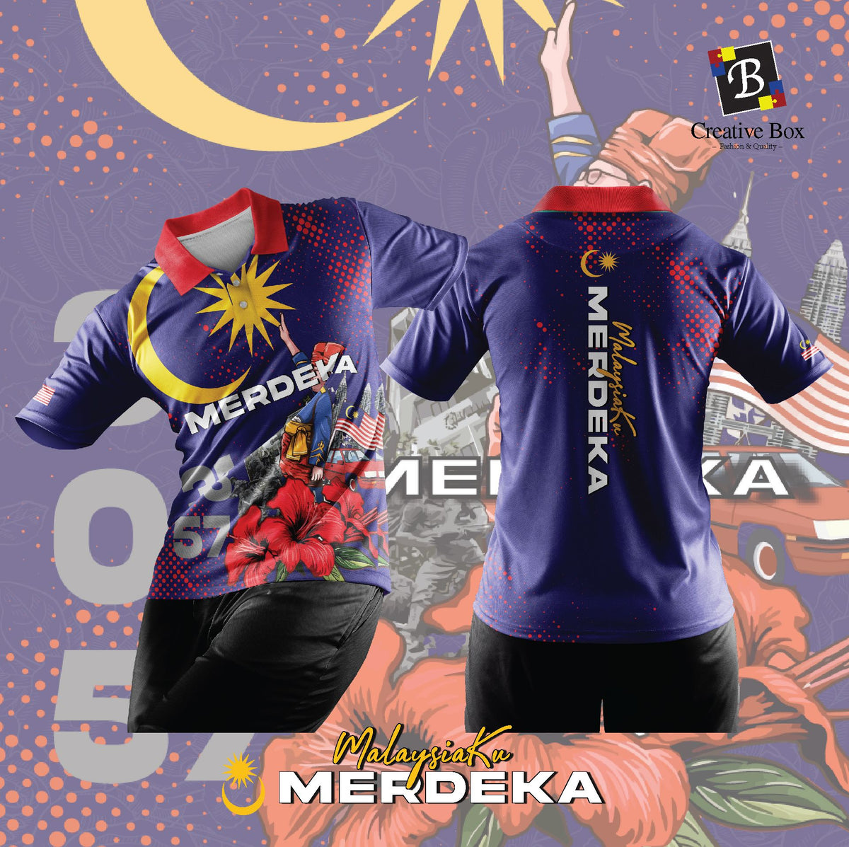 Limited Edition Merdeka Malaysia Jacket and Jersey #14 – Creative Box