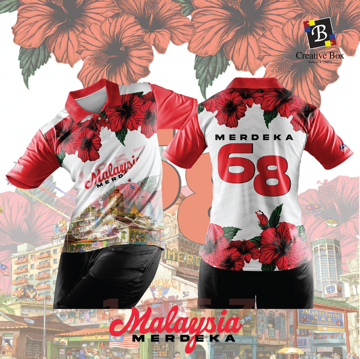 Limited Edition Merdeka Malaysia Jacket and Jersey #15 – Creative Box