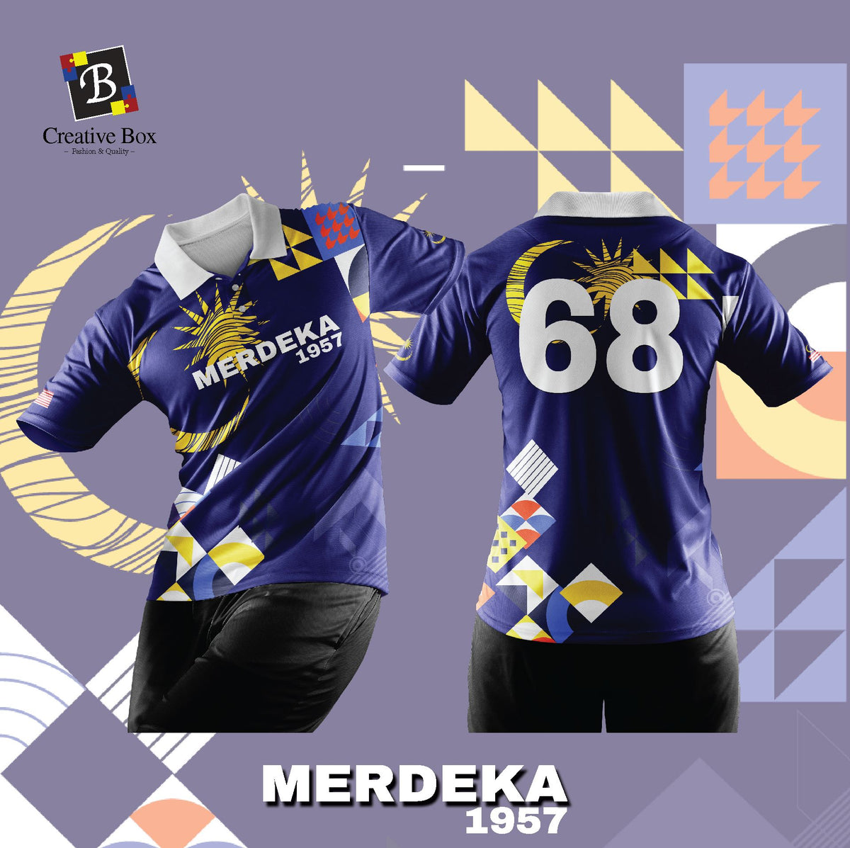 Limited Edition Merdeka Malaysia Jacket and Jersey #22 – Creative Box
