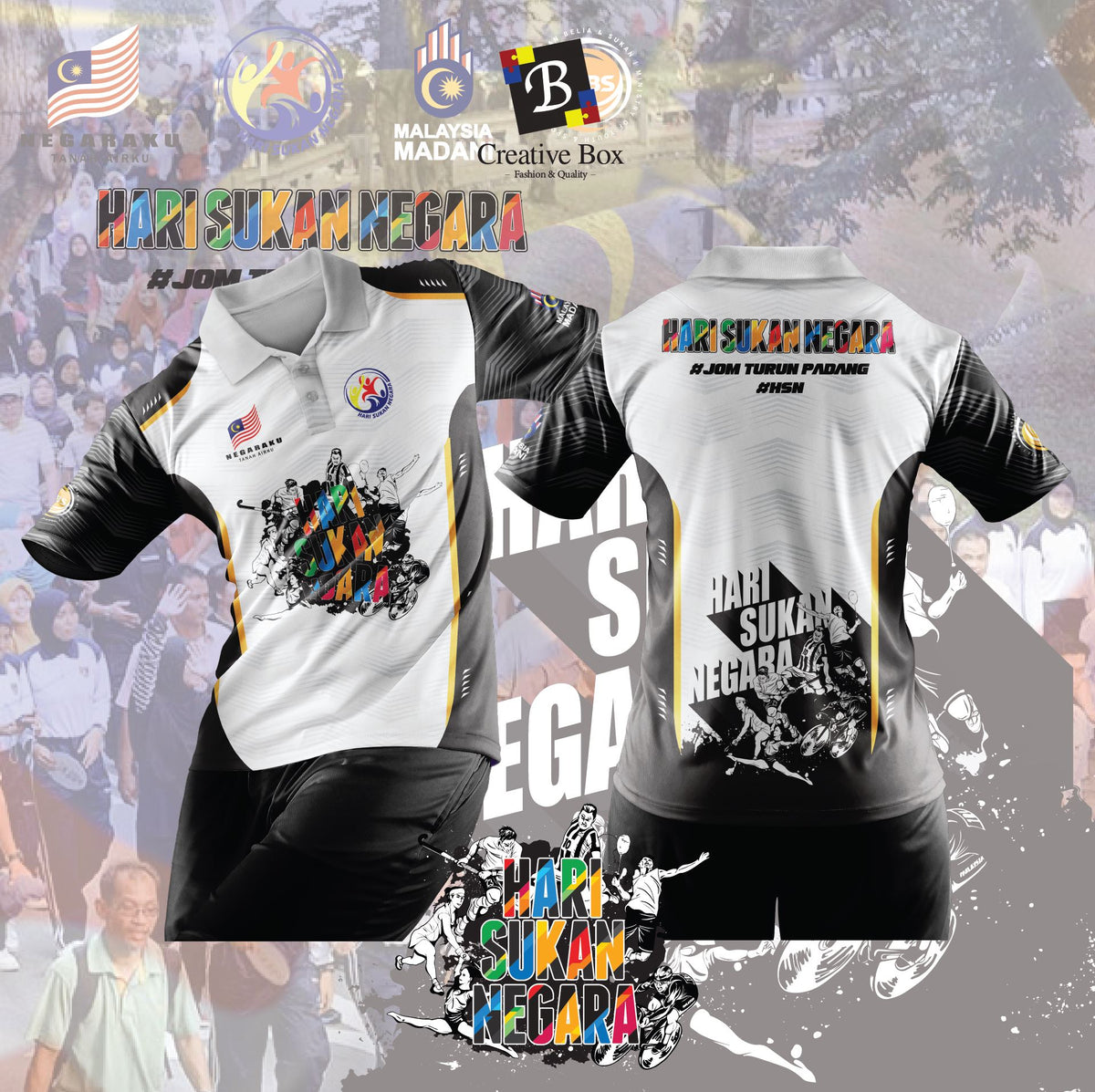 Limited Edition Hari Sukan Negara Jersey and Jacket #04 – Creative Box