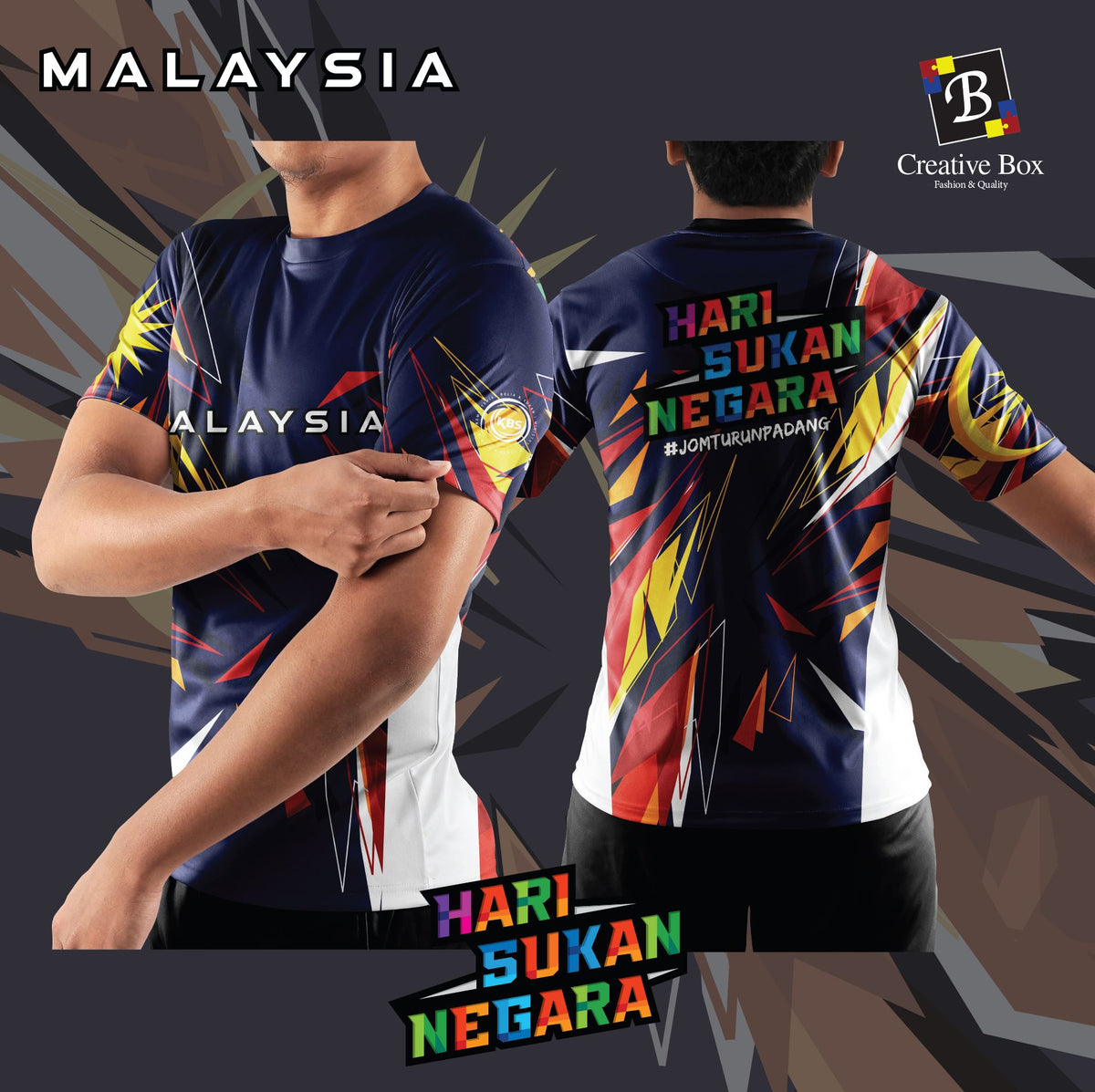 Limited Edition Hari Sukan Negara Jersey and Jacket #05 – Creative Box