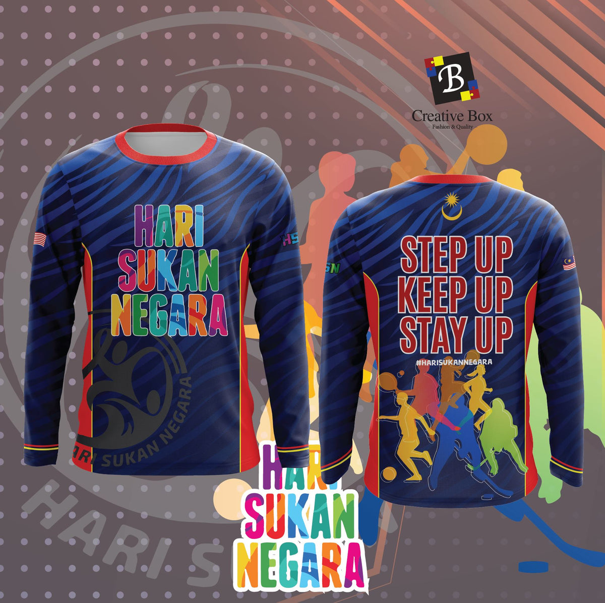 Limited Edition Hari Sukan Negara Jersey and Jacket #01 – Creative Box