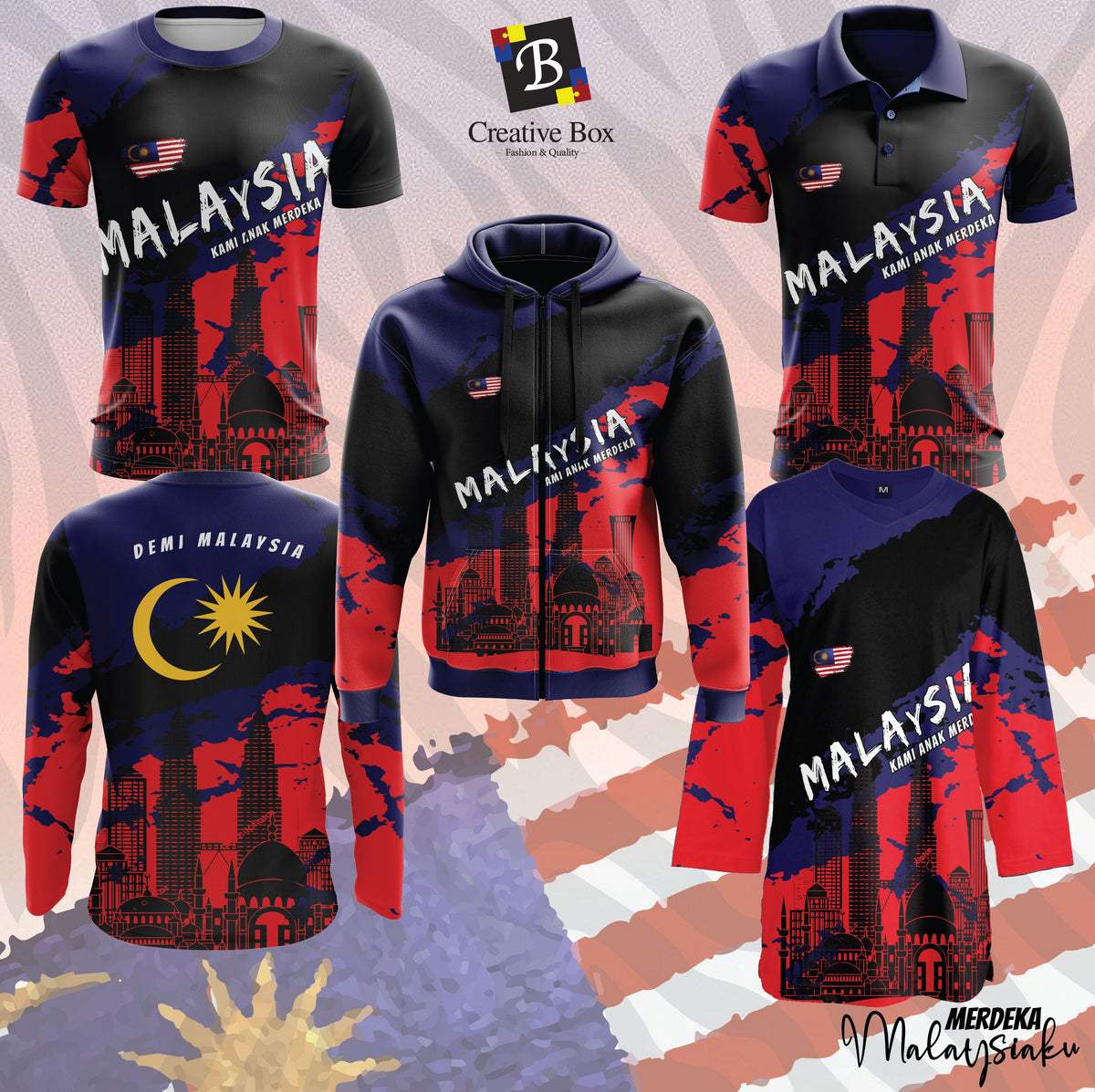 2020 Latest Design Jersey Merdeka #02 – Creative Box