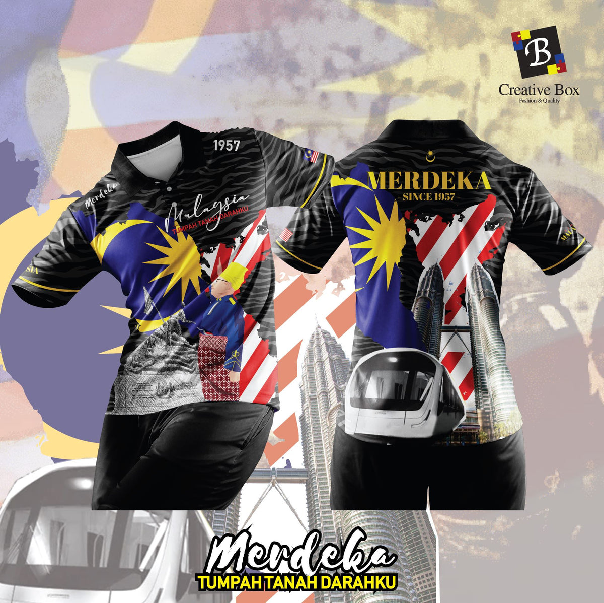 Limited Edition Merdeka Malaya Jacket and Jersey #02 – Creative Box