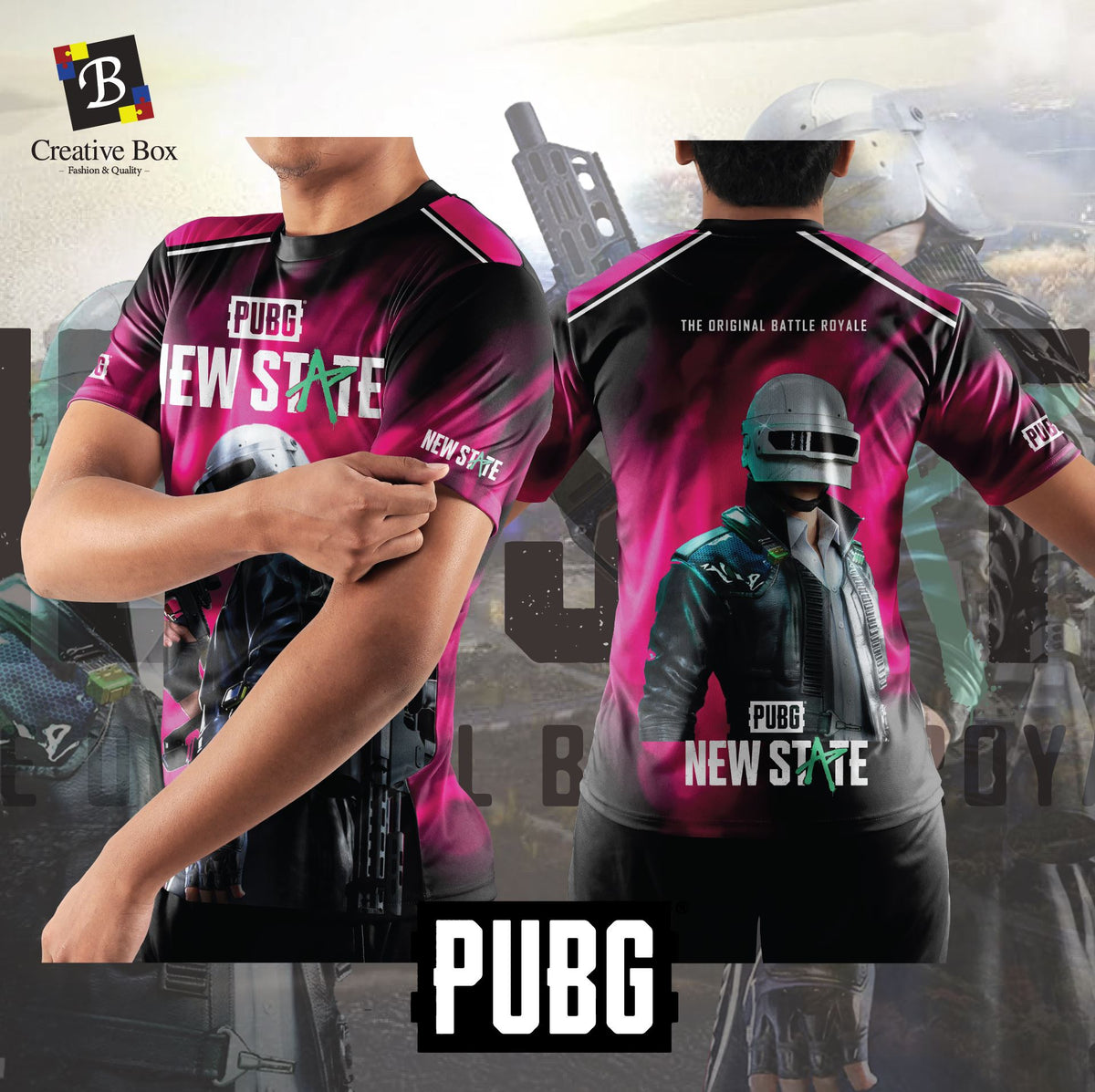 Limited Edition PUBG Jersey and Jacket #04 – Creative Box